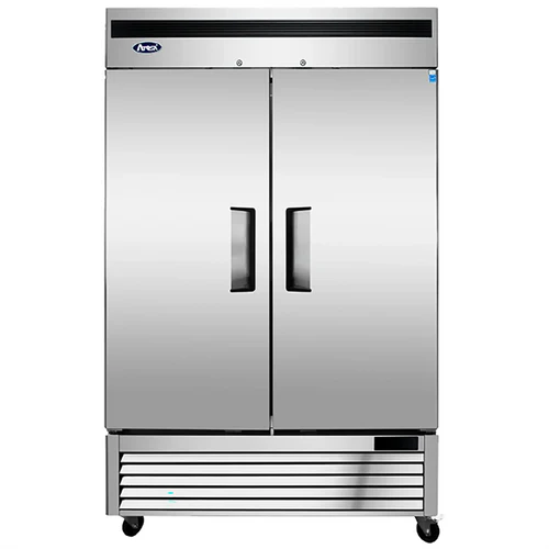 MBF8507GR-Atosa Double Solid Door 54" Wide Stainless Steel Refrigerato — Ontario Restaurant Supply